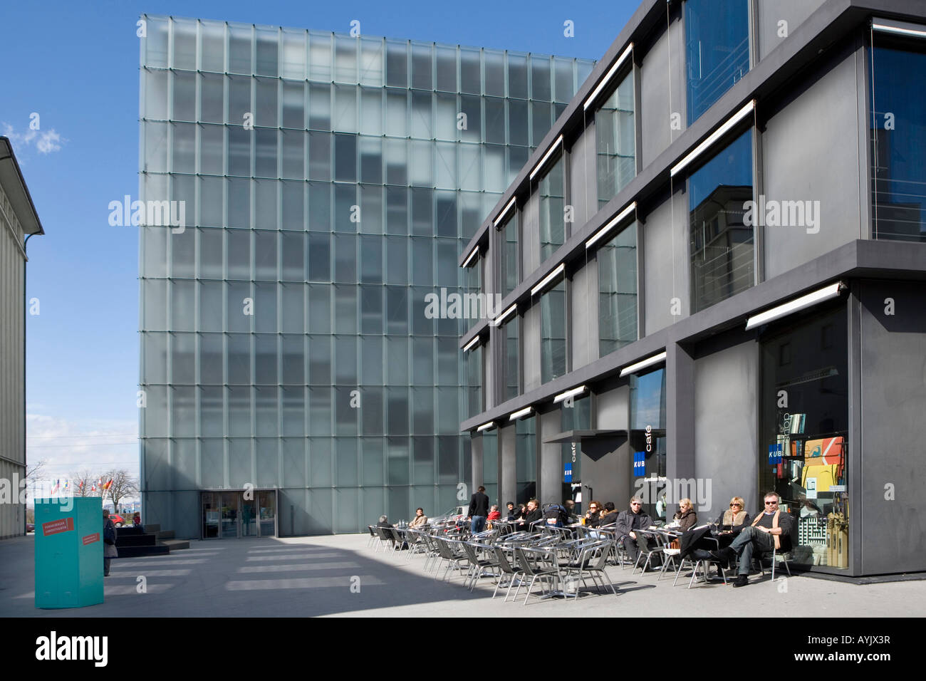L'Autriche Bregenz Vorarlberg museum Kunsthaus Bregenz construit par l ...
