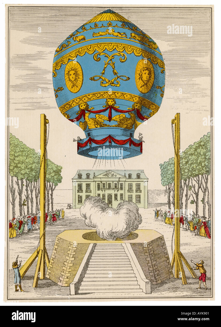 First hot air balloon flight Banque de photographies et d’images à ...