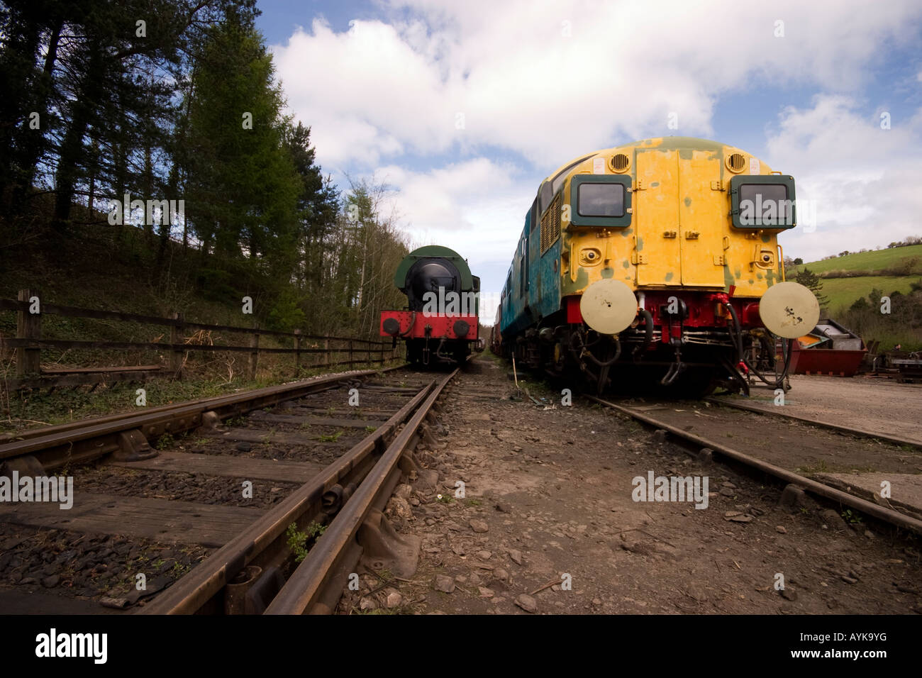 South devon steam railway Banque de photographies et d’images à haute ...