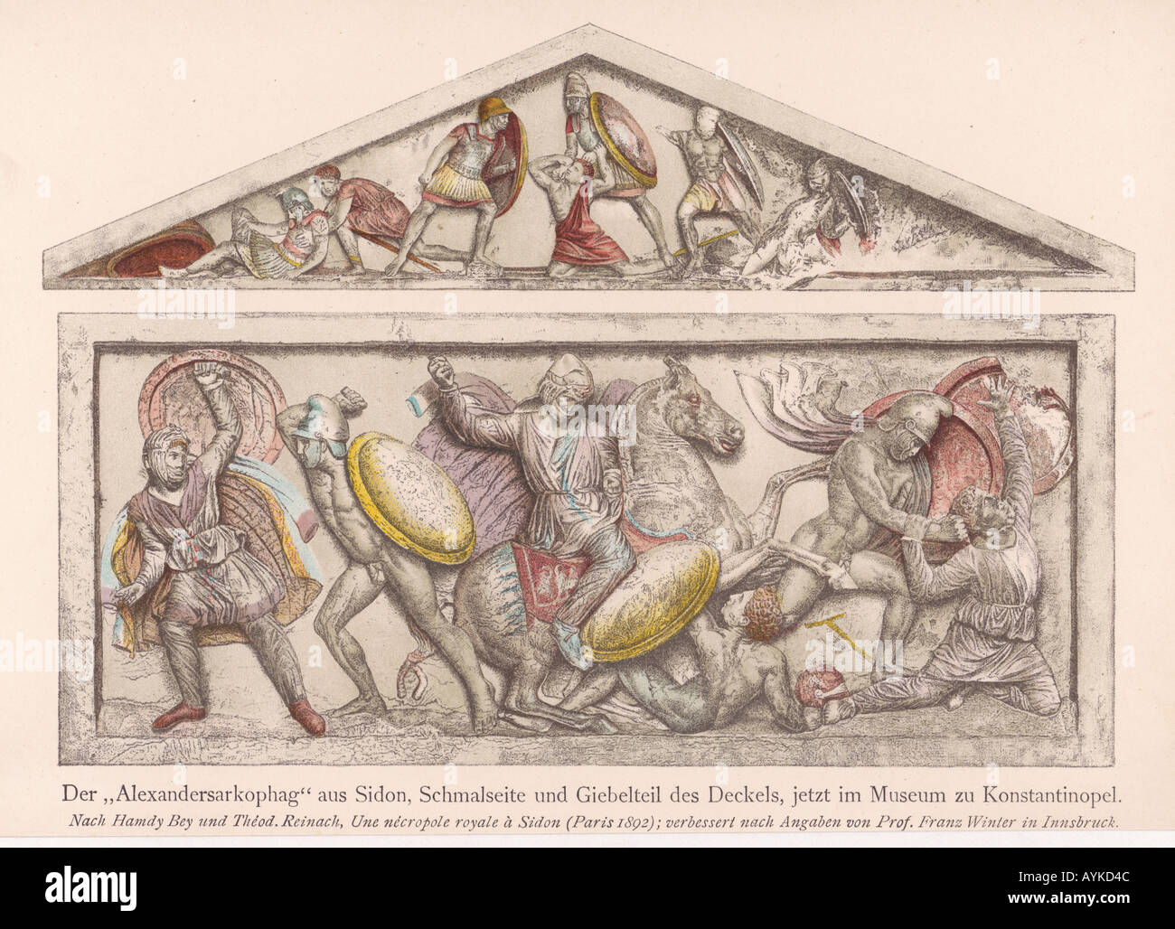 Sidon sarcophage d'alexandre Banque de photographies et d’images à ...