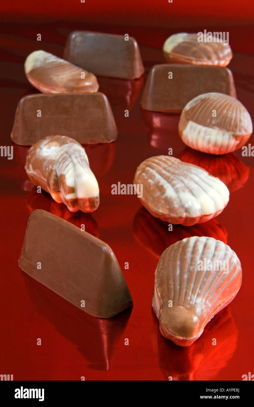 Chocolat chocolats chocolat italien Banque de photographies et d’images ...