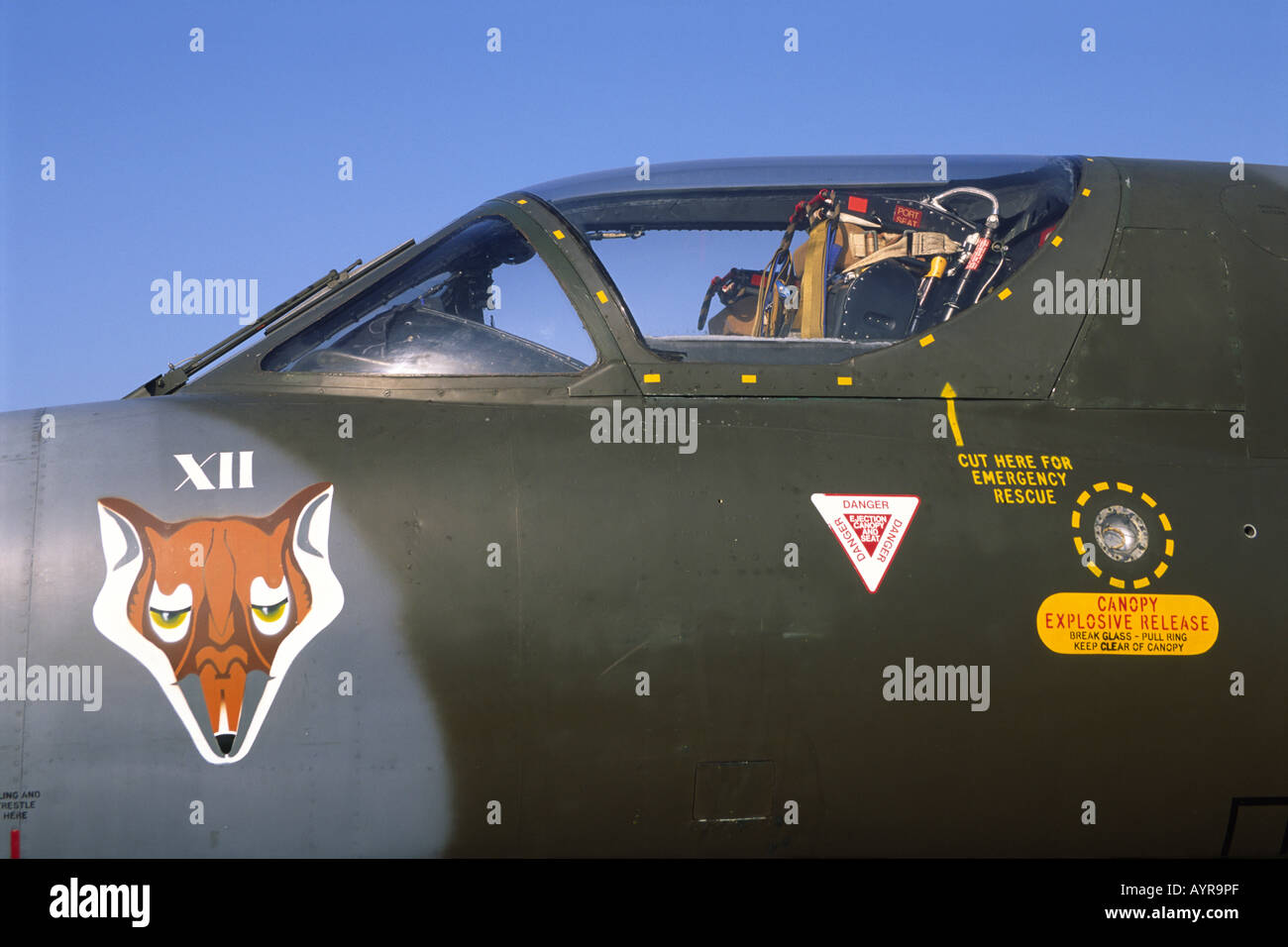 Hawker hunter cockpit Banque de photographies et d’images à haute ...