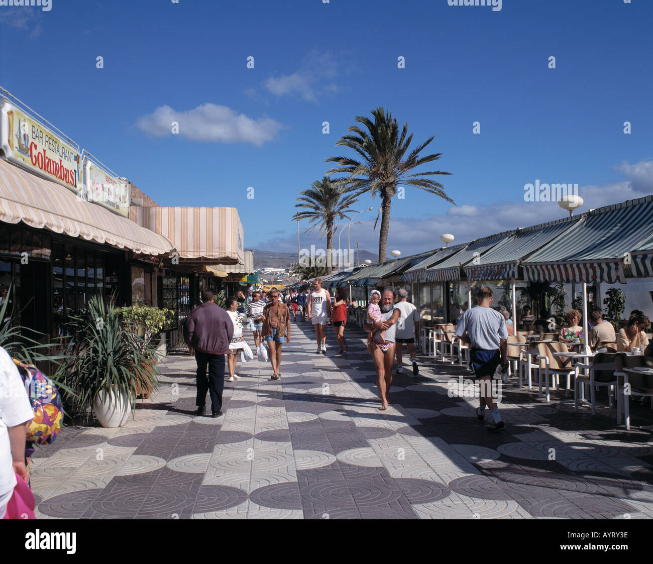 L'Espagne, Gran Canaria, Îles Canaries, E-E-Maspalomas, Playa del ...