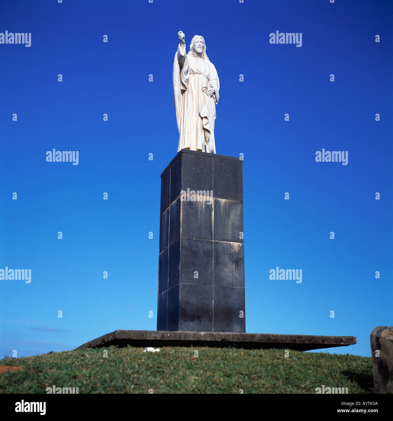 Statue christ morro do cristo Banque de photographies et d’images à ...