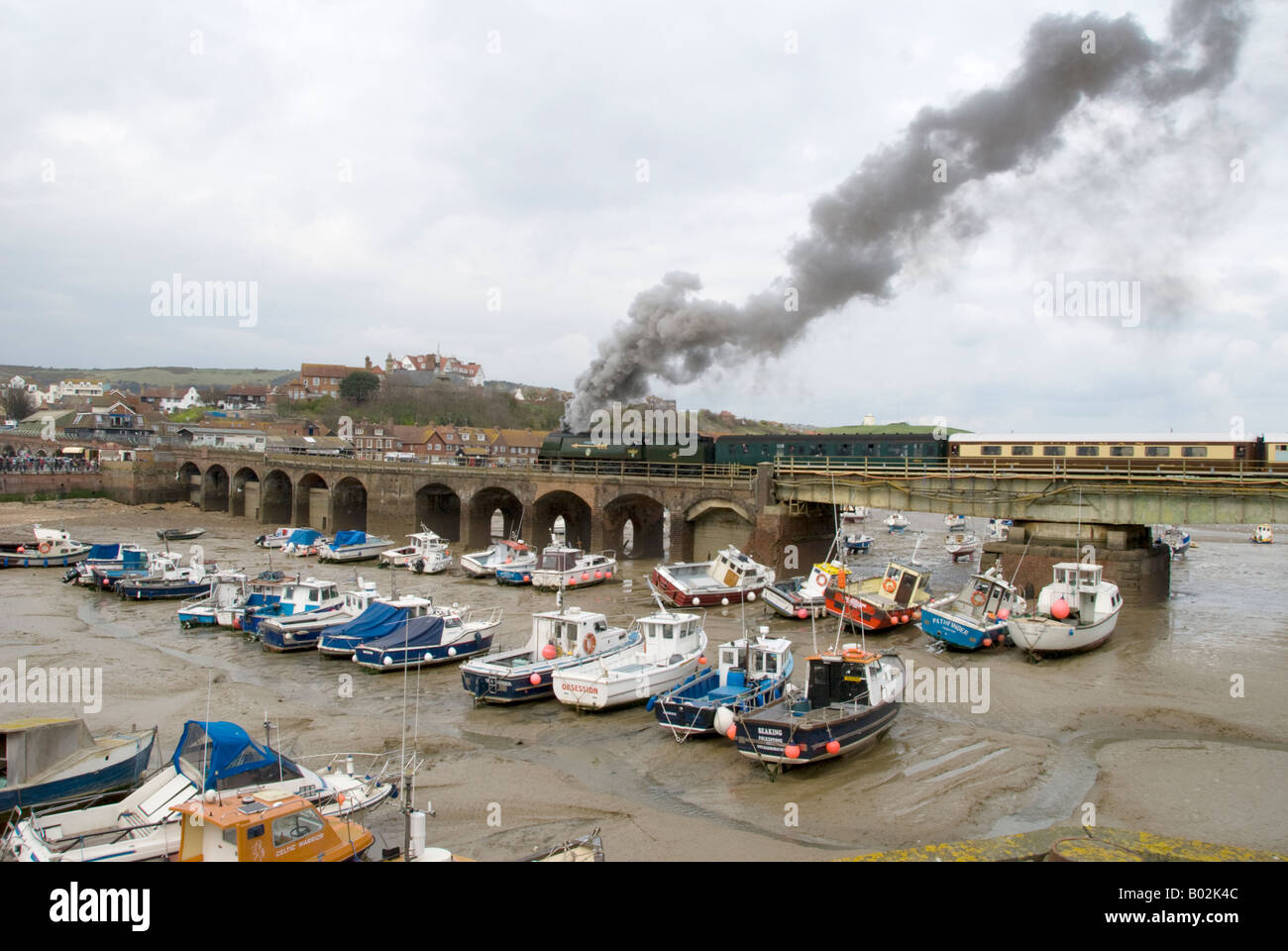 Viaduc du port de folkestone Banque de photographies et d’images à ...