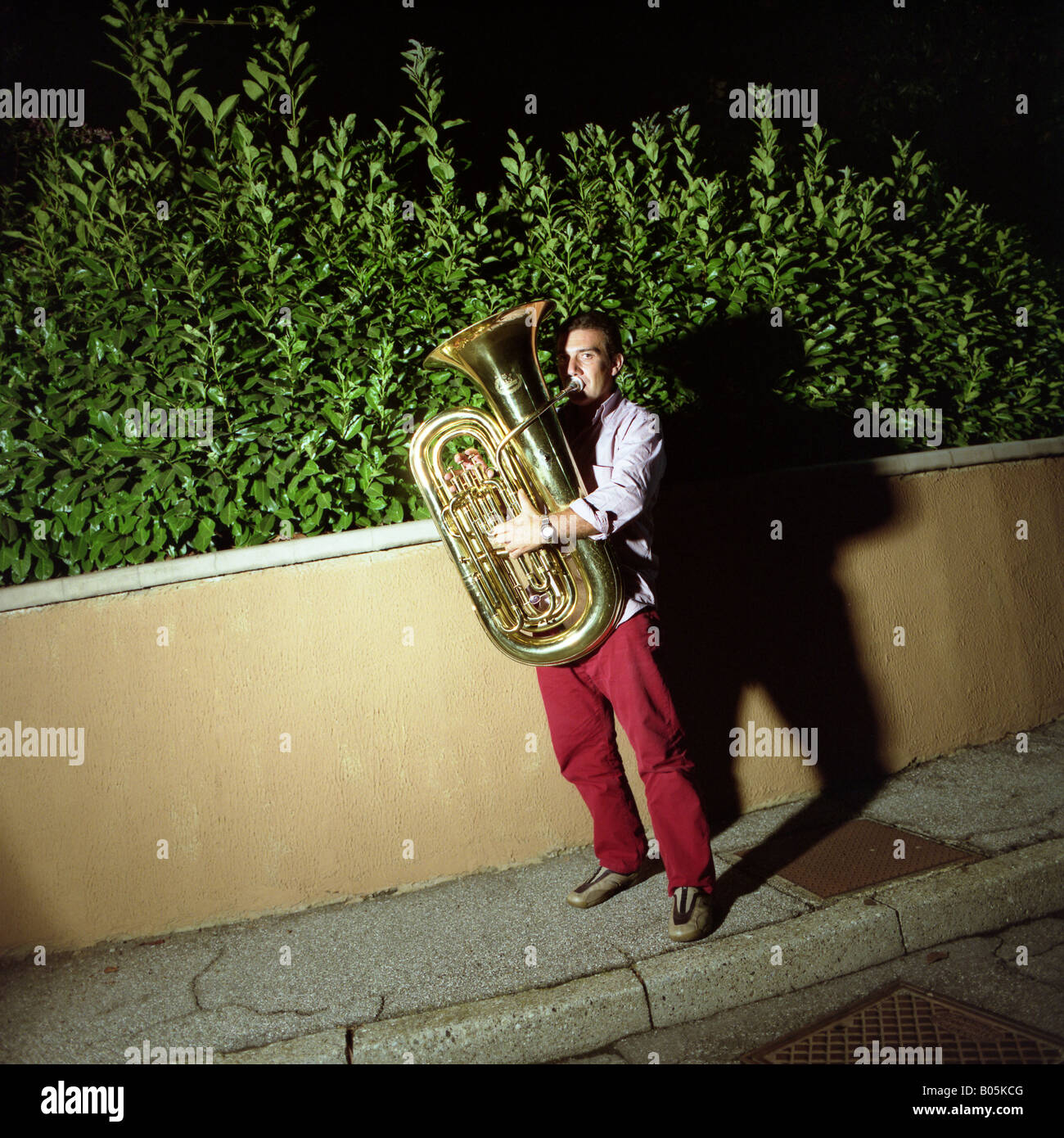 Trombone de musicien Banque de photographies et d’images à haute ...