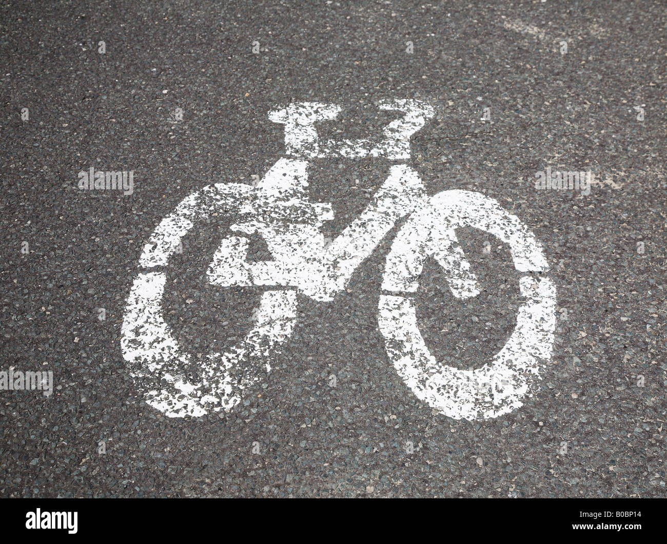 Panneau de signalisation cyclable Banque de photographies et d’images à ...