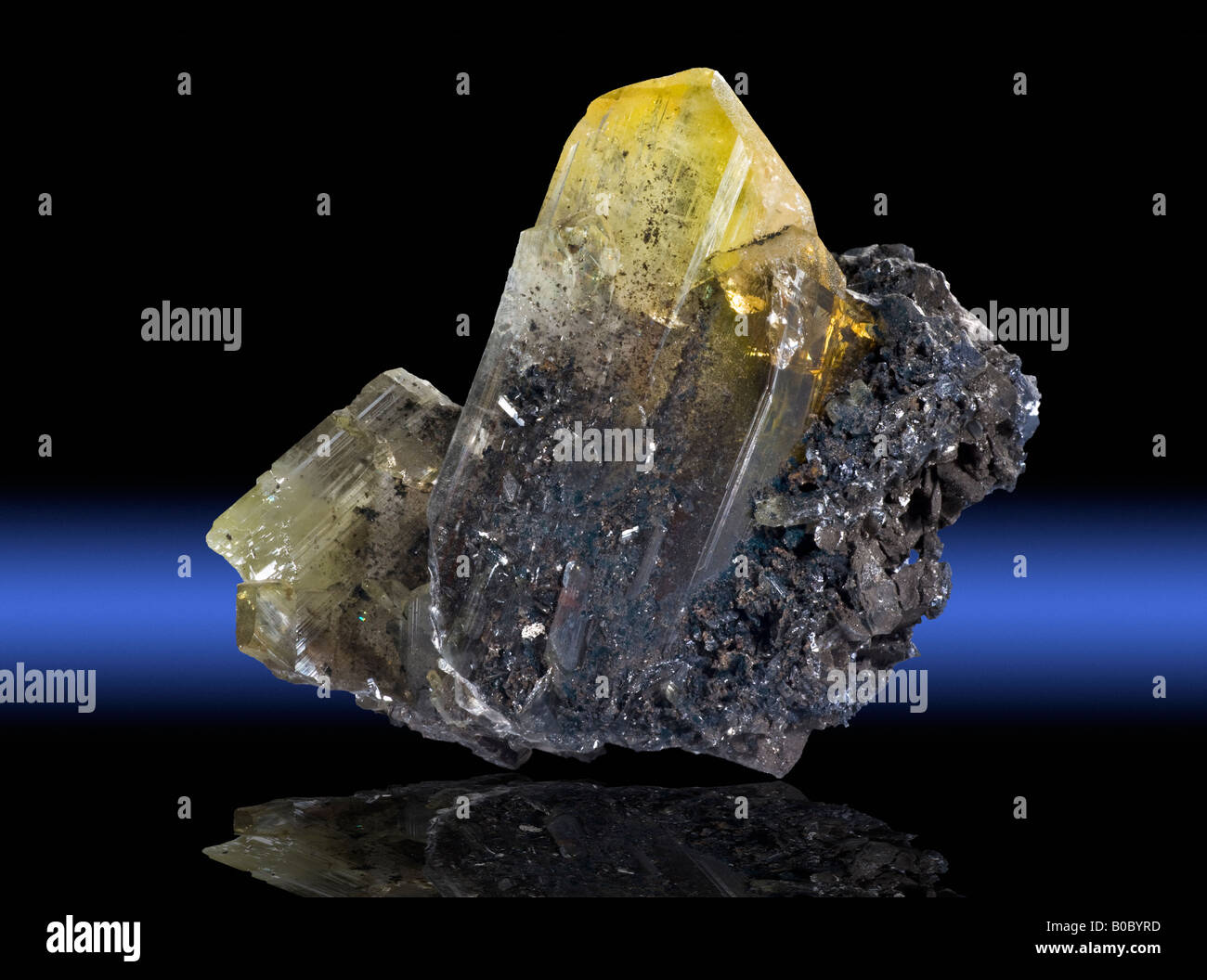 Cristal de galène Banque de photographies et d’images à haute ...