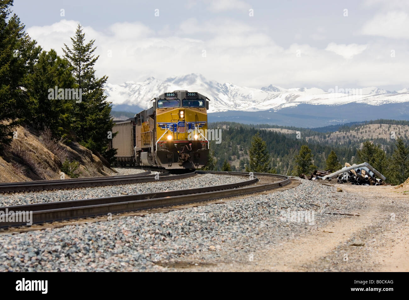 Union pacific train Banque de photographies et d’images à haute ...