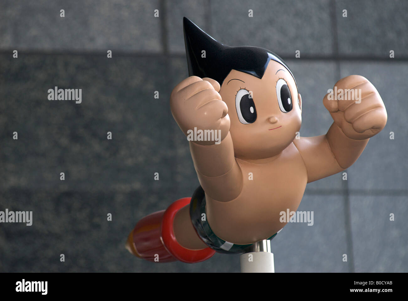 Atome. Personnages de dessins animés japonais. Atom Boy Photo Stock - Alamy