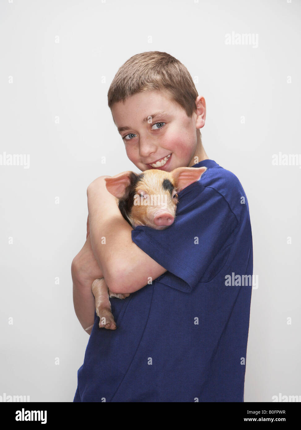 Happy piglet Banque de photographies et d’images à haute résolution - Alamy