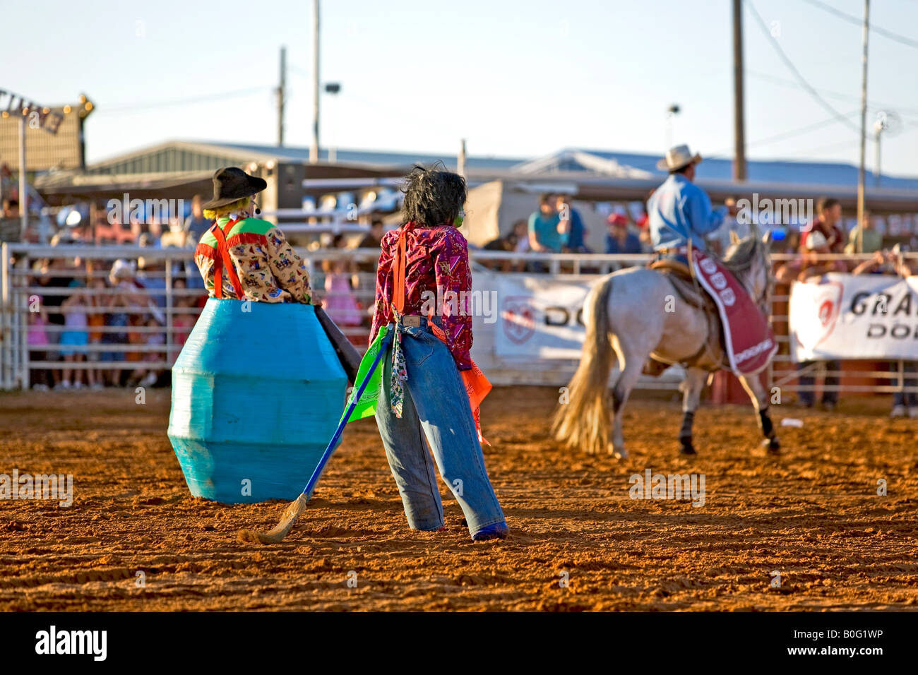 Rodeo clown Banque de photographies et d’images à haute résolution - Alamy