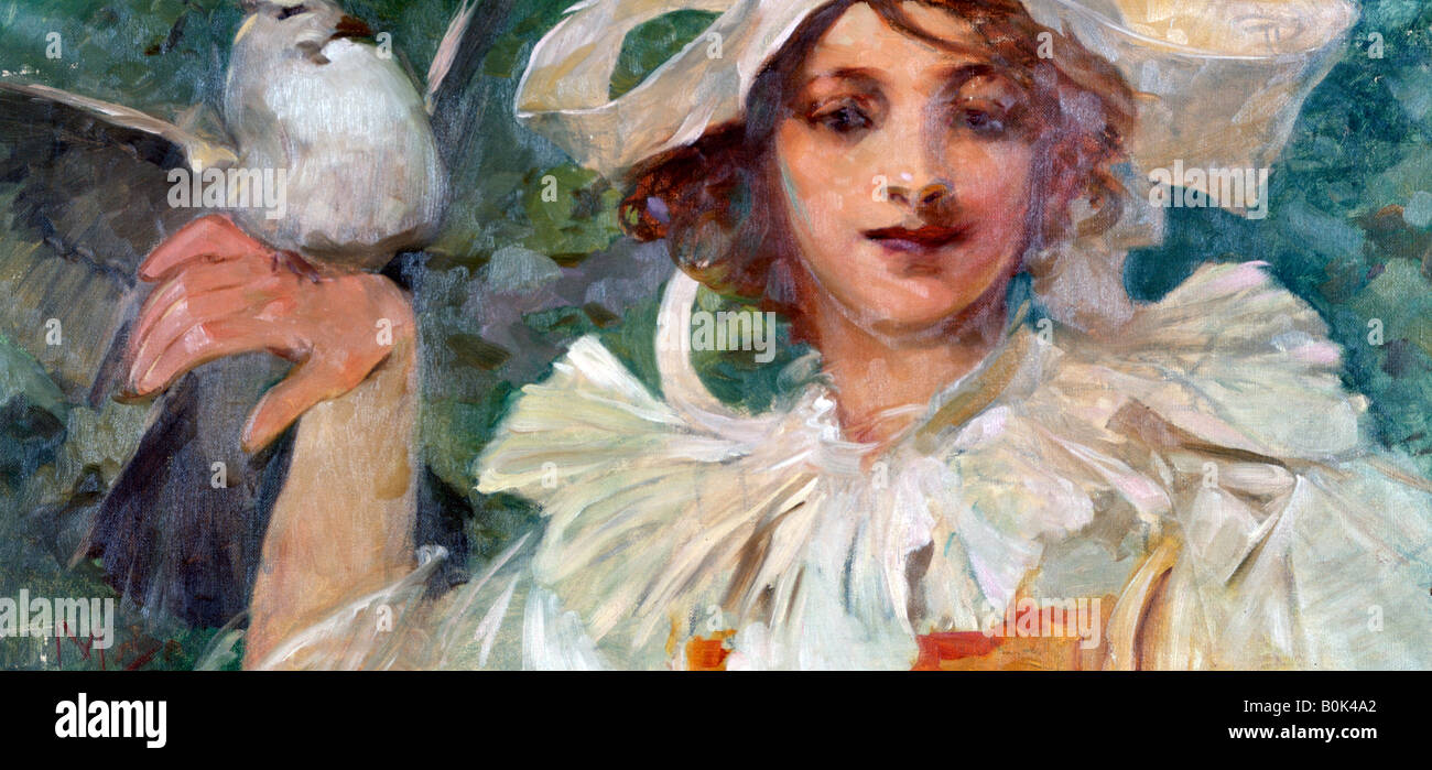 Alphonse Mucha Portrait Banque d'image et photos - Alamy