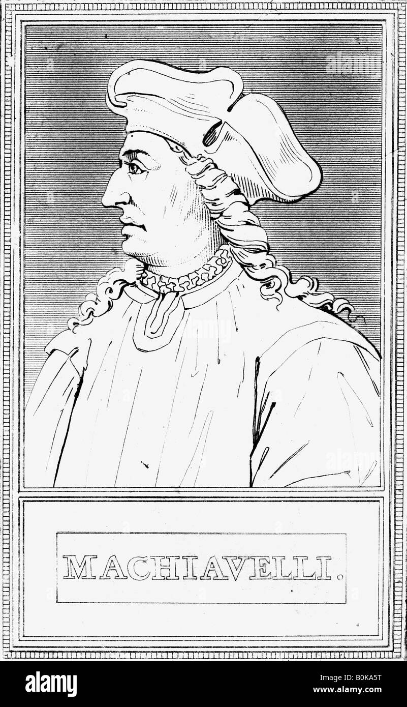 Gravure de niccolo machiavelli Banque de photographies et d’images à ...