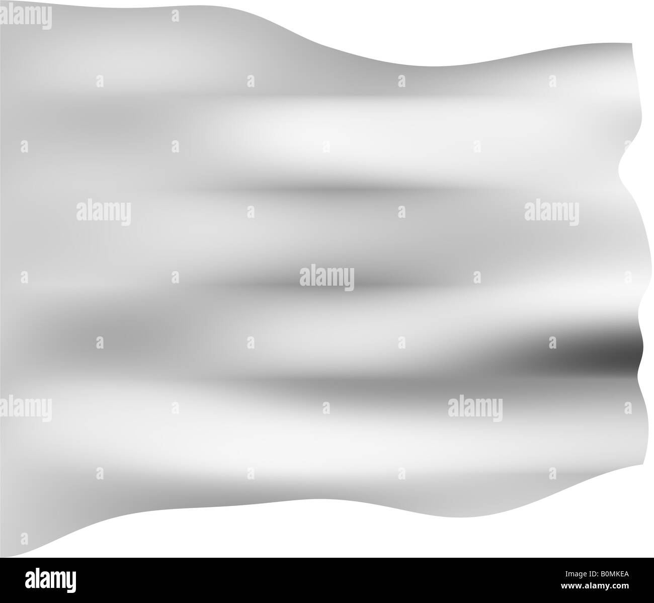 Drapeau blanc drapeau Banque d'images noir et blanc - Alamy