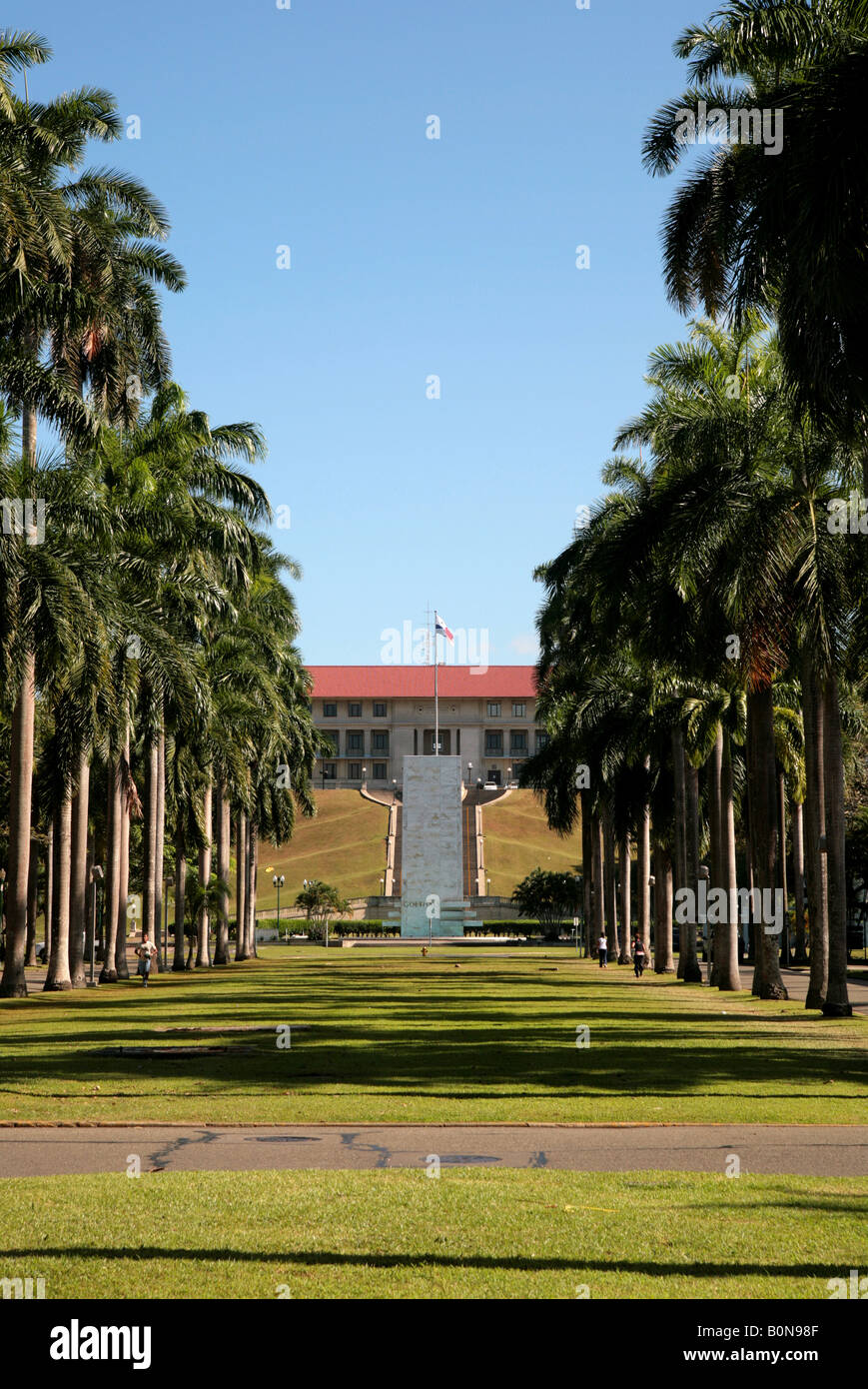 Edificio de la administracion del canal de panama Banque de ...