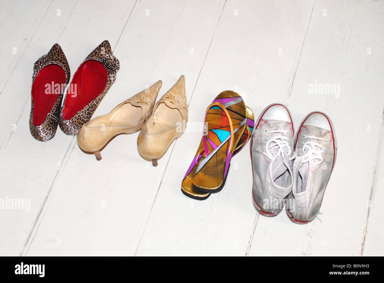 Talons aiguilles chaussures stiletto Banque de photographies et d ...