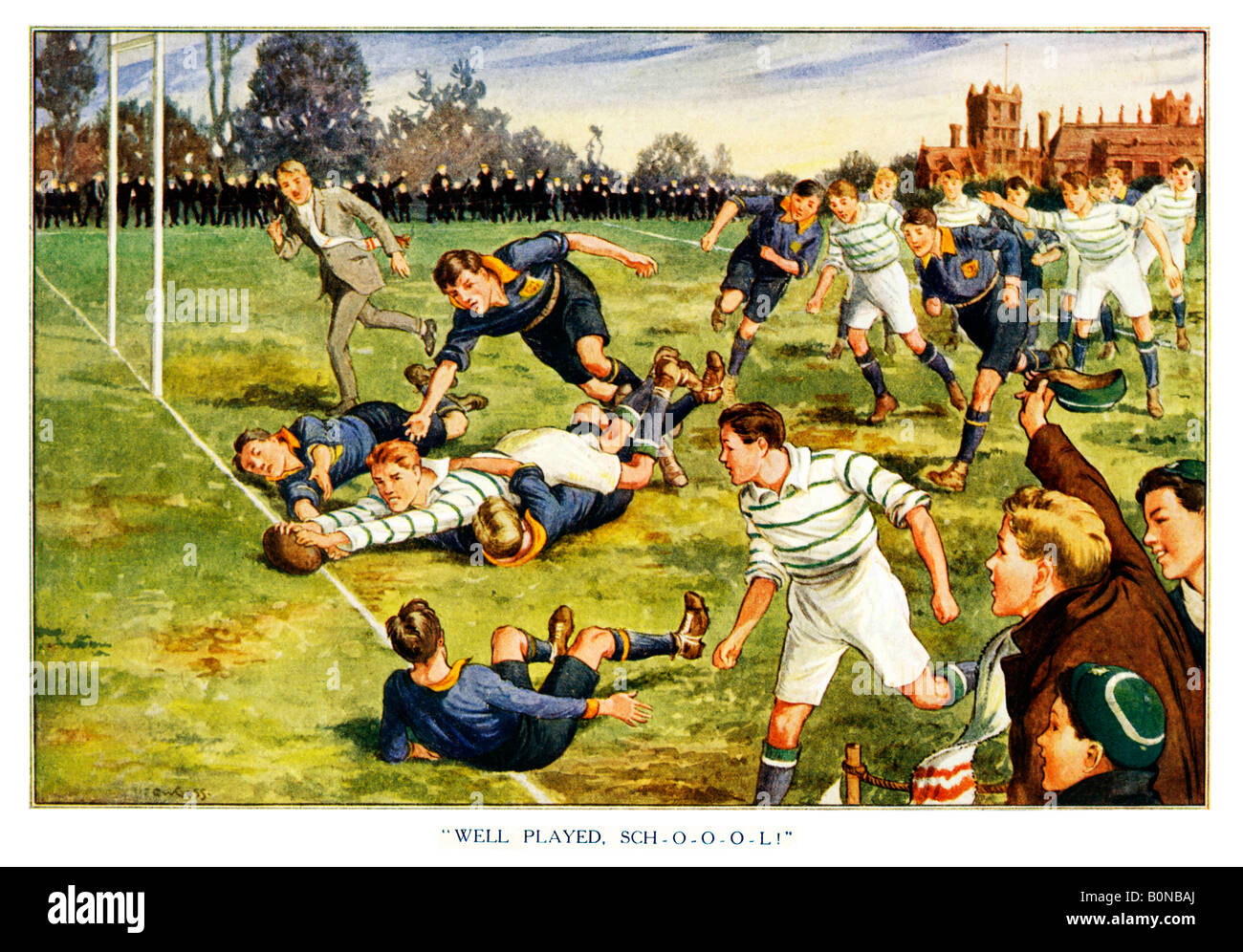 Football 1920s Banque de photographies et d’images à haute résolution ...