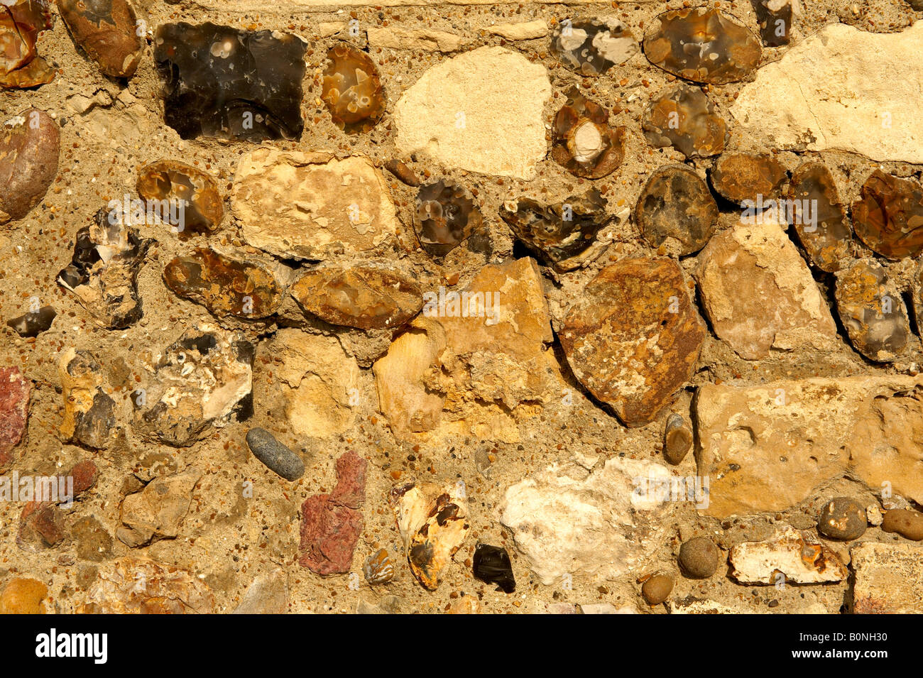 Mur de silex Banque de photographies et d’images à haute résolution - Alamy