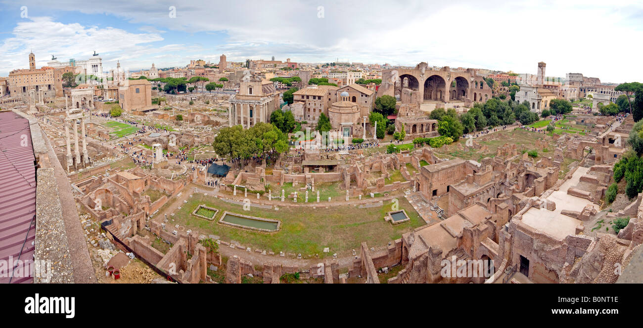 High resolution panorama rome roman Banque de photographies et d’images ...