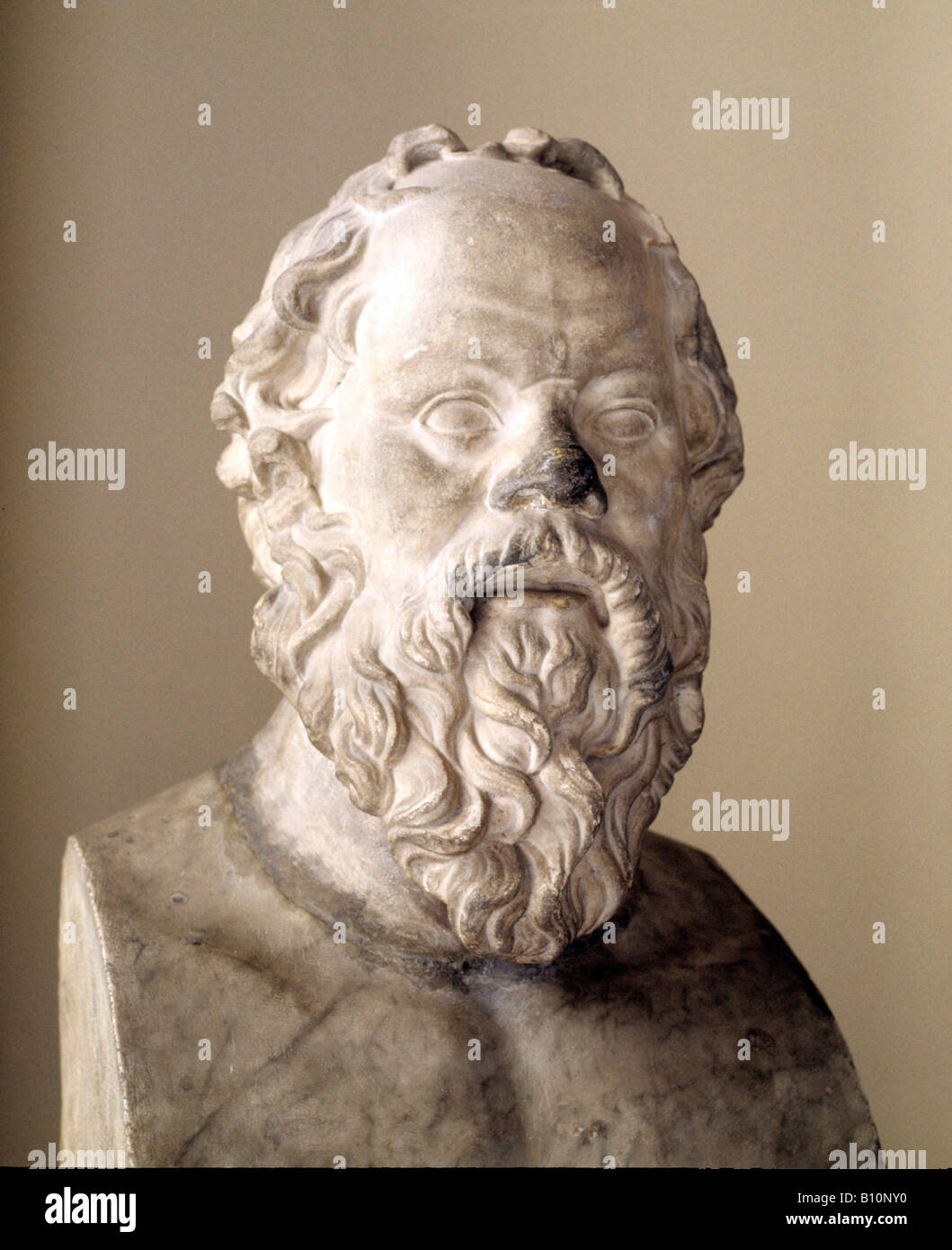 Socrates Bust Banque d'image et photos - Alamy