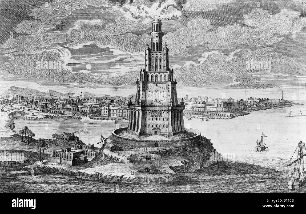 Le phare d'alexandrie Banque de photographies et d’images à haute ...