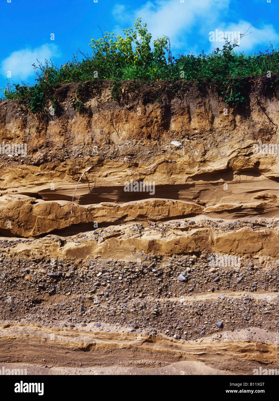 Soil layers Banque de photographies et d’images à haute résolution - Alamy