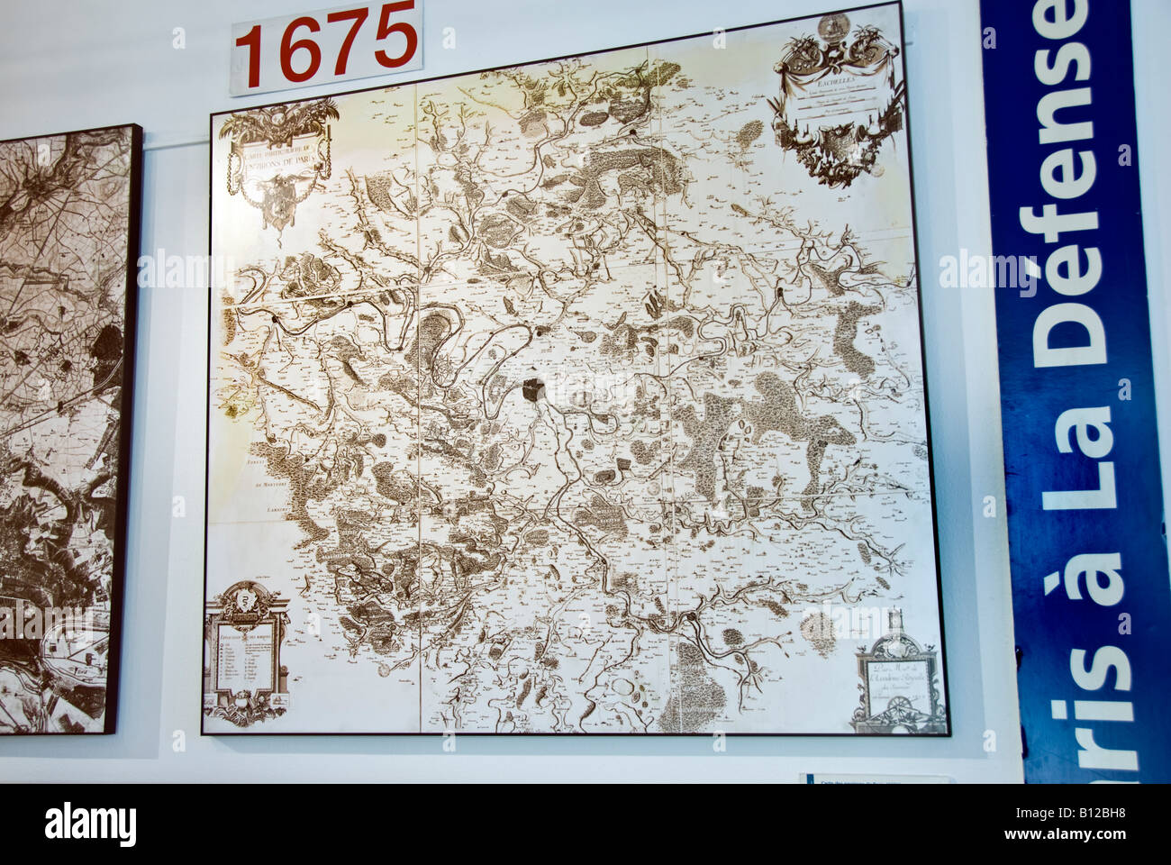 Carte ile de france Banque de photographies et d’images à haute résolution - Alamy