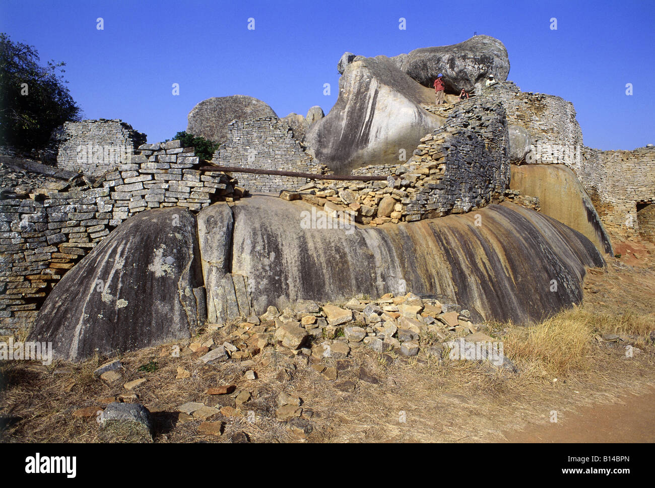Géographie / billet, le Zimbabwe, le Monument National du Grand ...