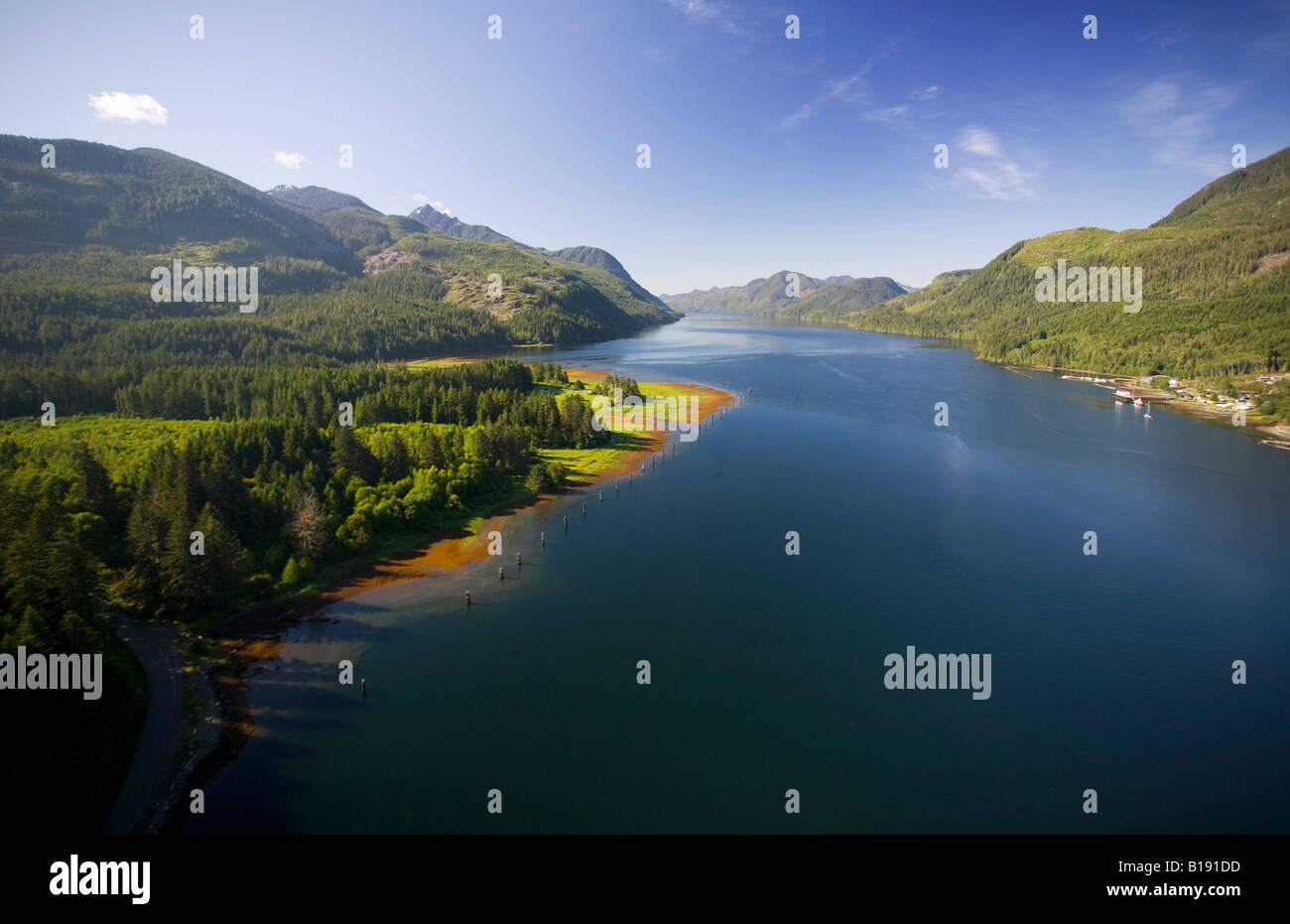 Tahsis inlet Banque de photographies et d’images à haute résolution - Alamy