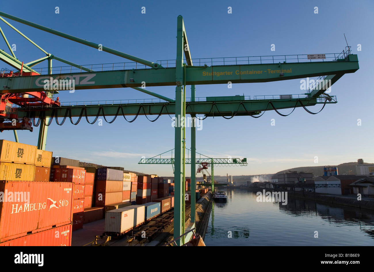 Container harbors Banque de photographies et d’images à haute ...