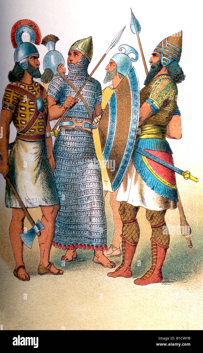 Assyrian soldiers Banque de photographies et d’images à haute ...