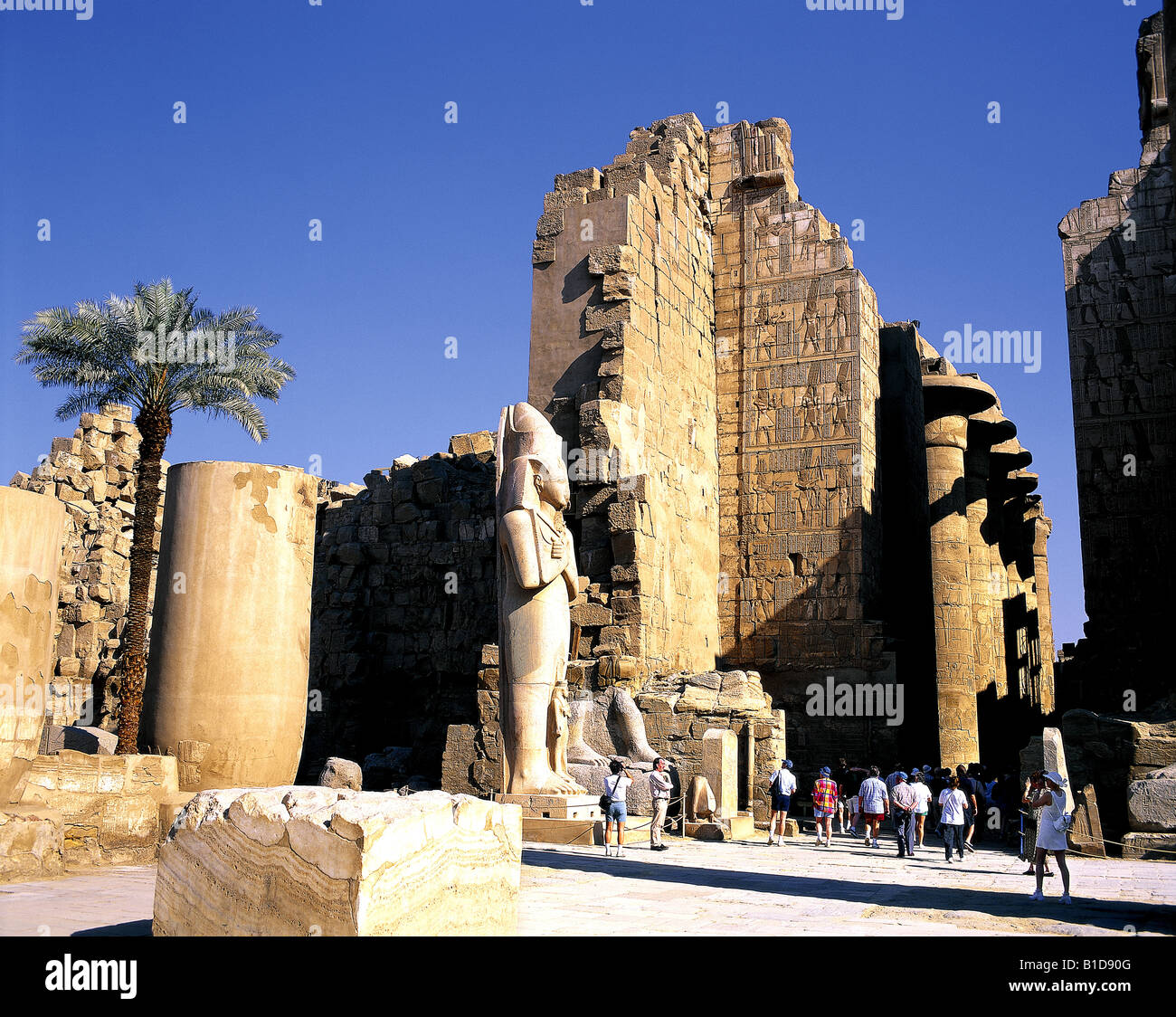 Amon re temple Banque de photographies et d’images à haute résolution ...