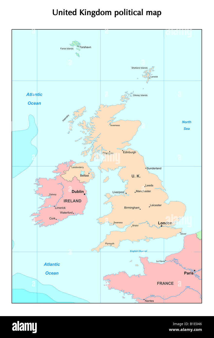 Carte angleterre Banque de photographies et d’images à haute résolution ...