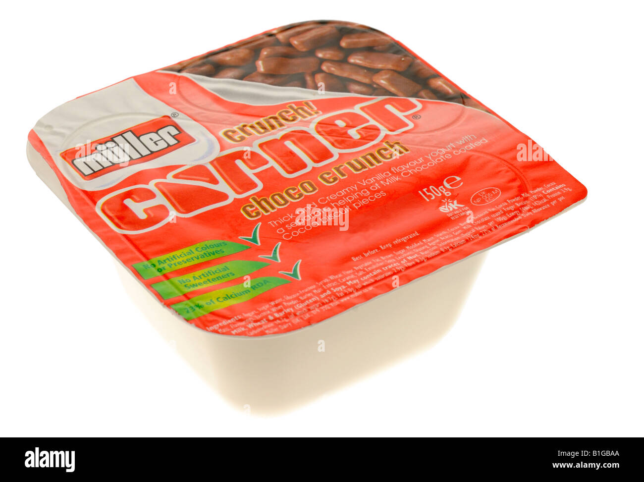 Müller corner yogurt Banque d'images détourées - Alamy