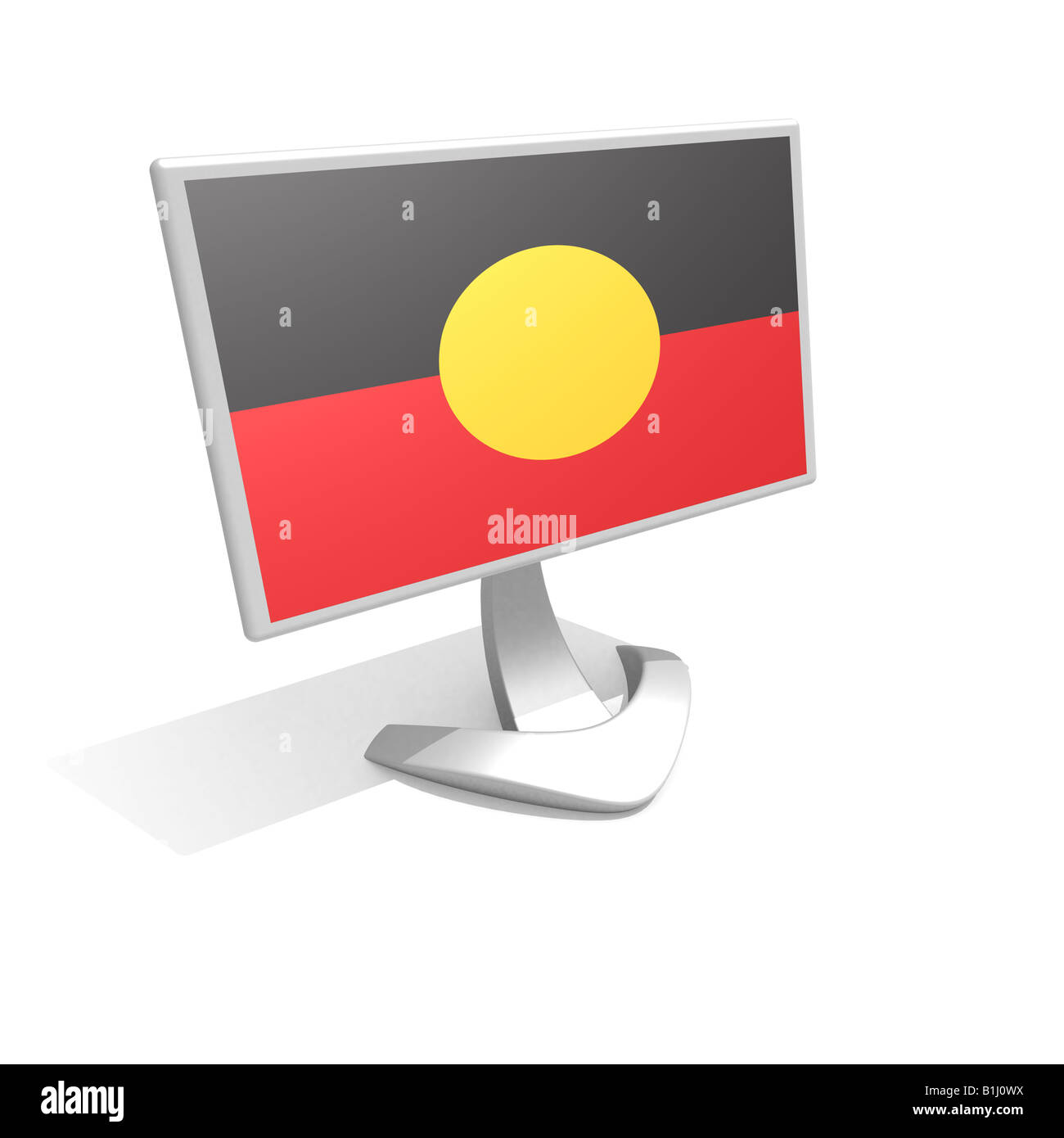 Drapeau autochtones aborigènes aborigène aborigin Photo Stock - Alamy