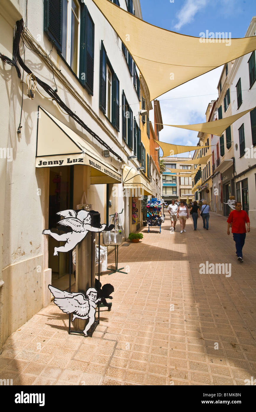 Mao / Mahon capitale de Minorque Minorque Photo Stock - Alamy