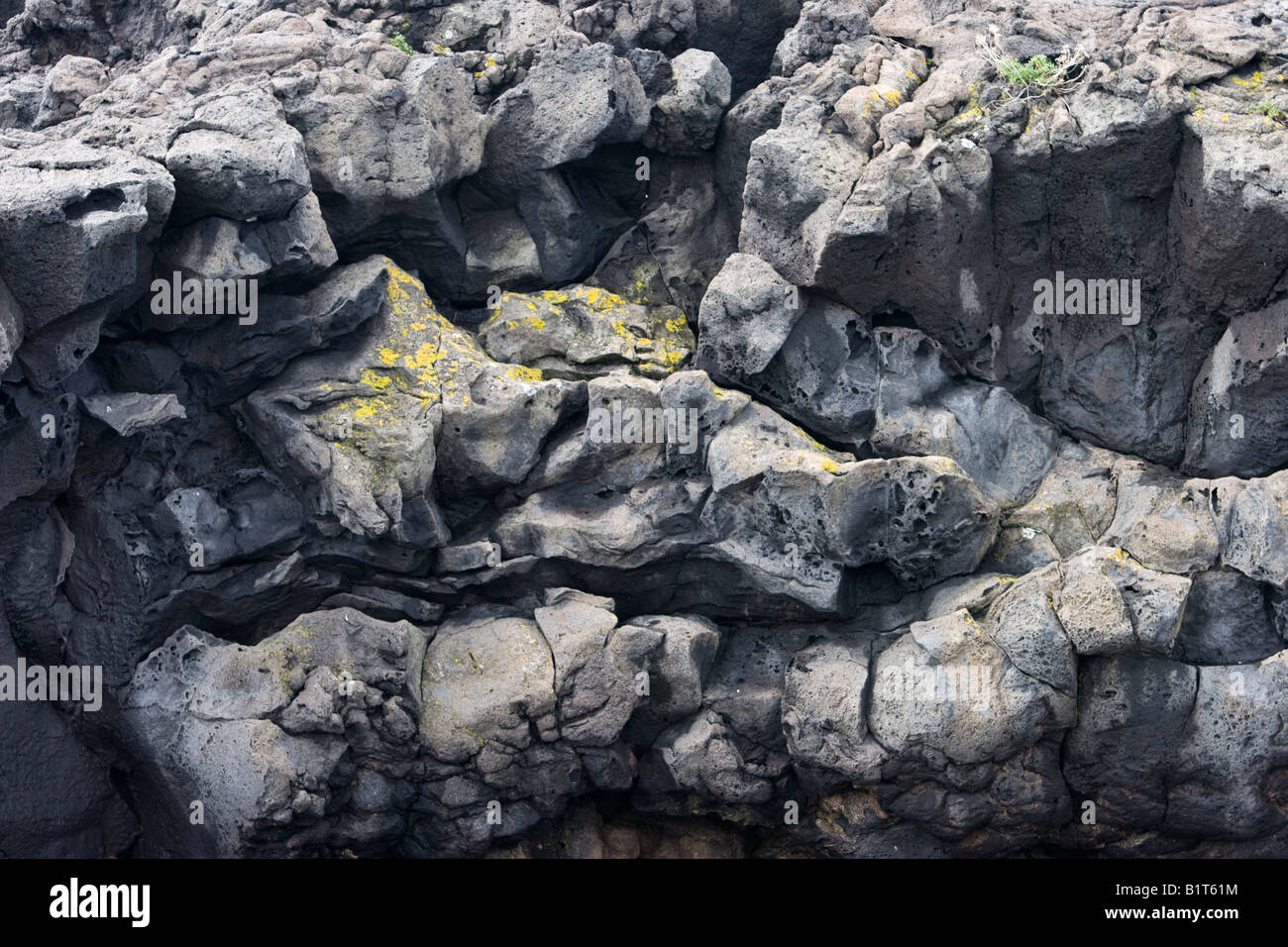 Roche volcanique ignée Banque de photographies et d’images à haute ...