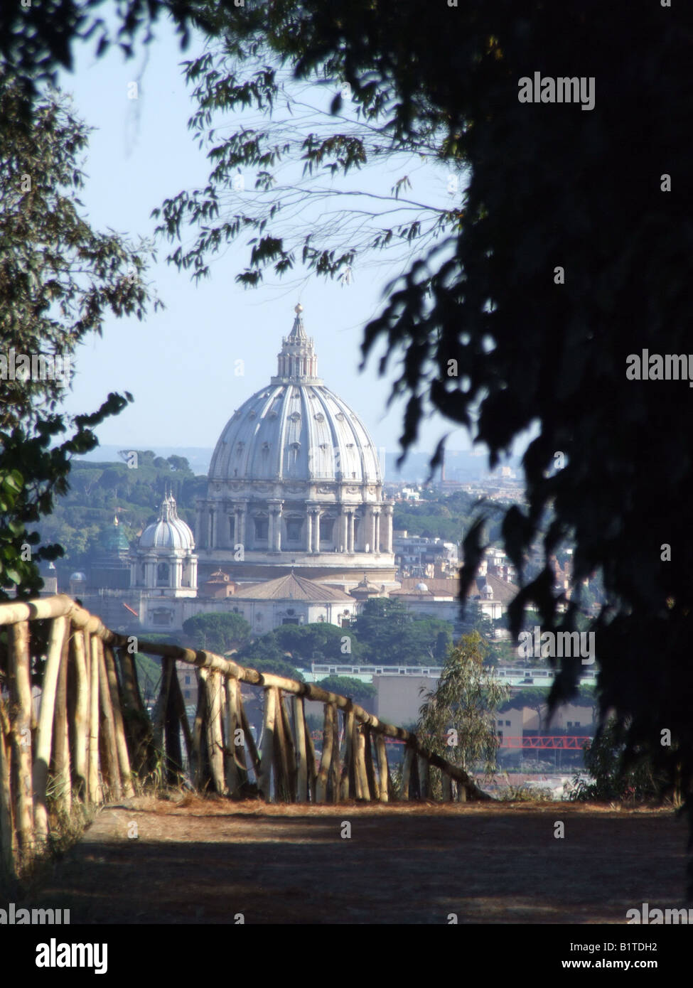 Italy rome panorama from monte mario Banque de photographies et d ...