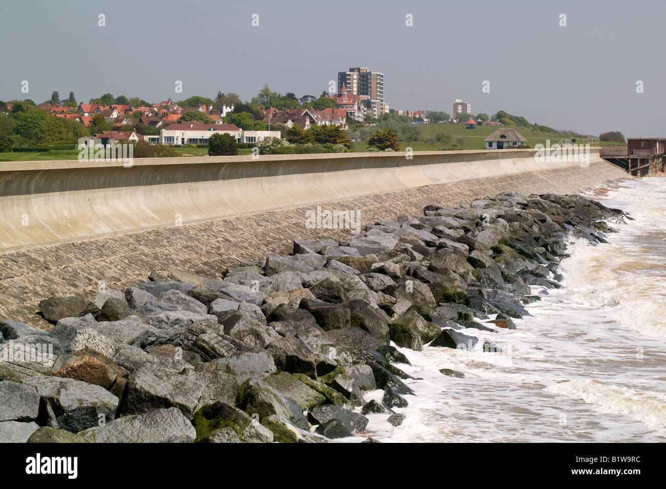 Digues de la digue contre les inondations Banque de photographies et d ...