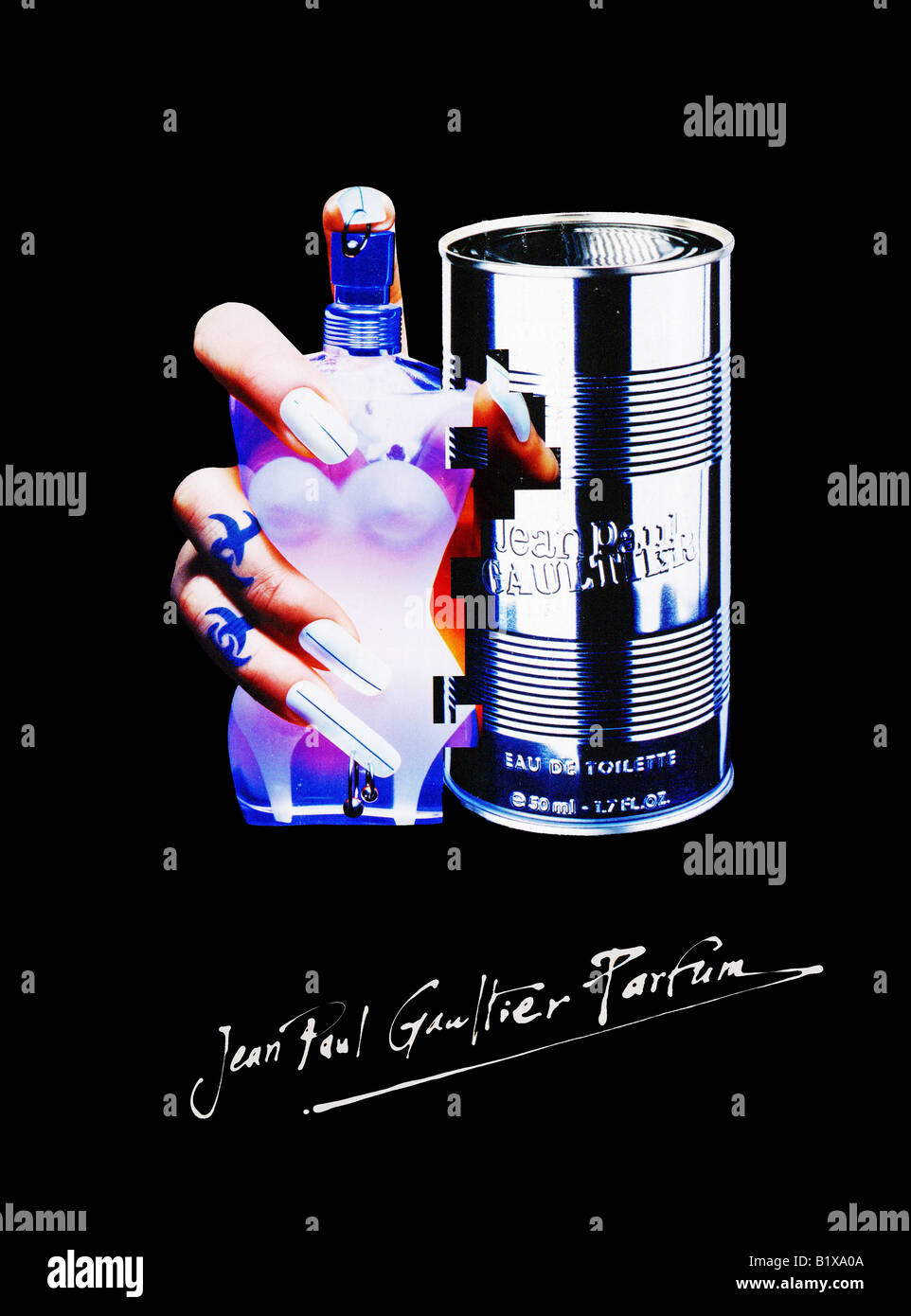 Jean paul gaultier vintage ad Banque de photographies et d’images à ...