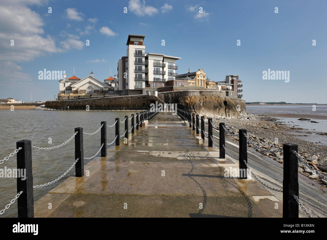Knightstone island et la plage Banque de photographies et d’images à ...