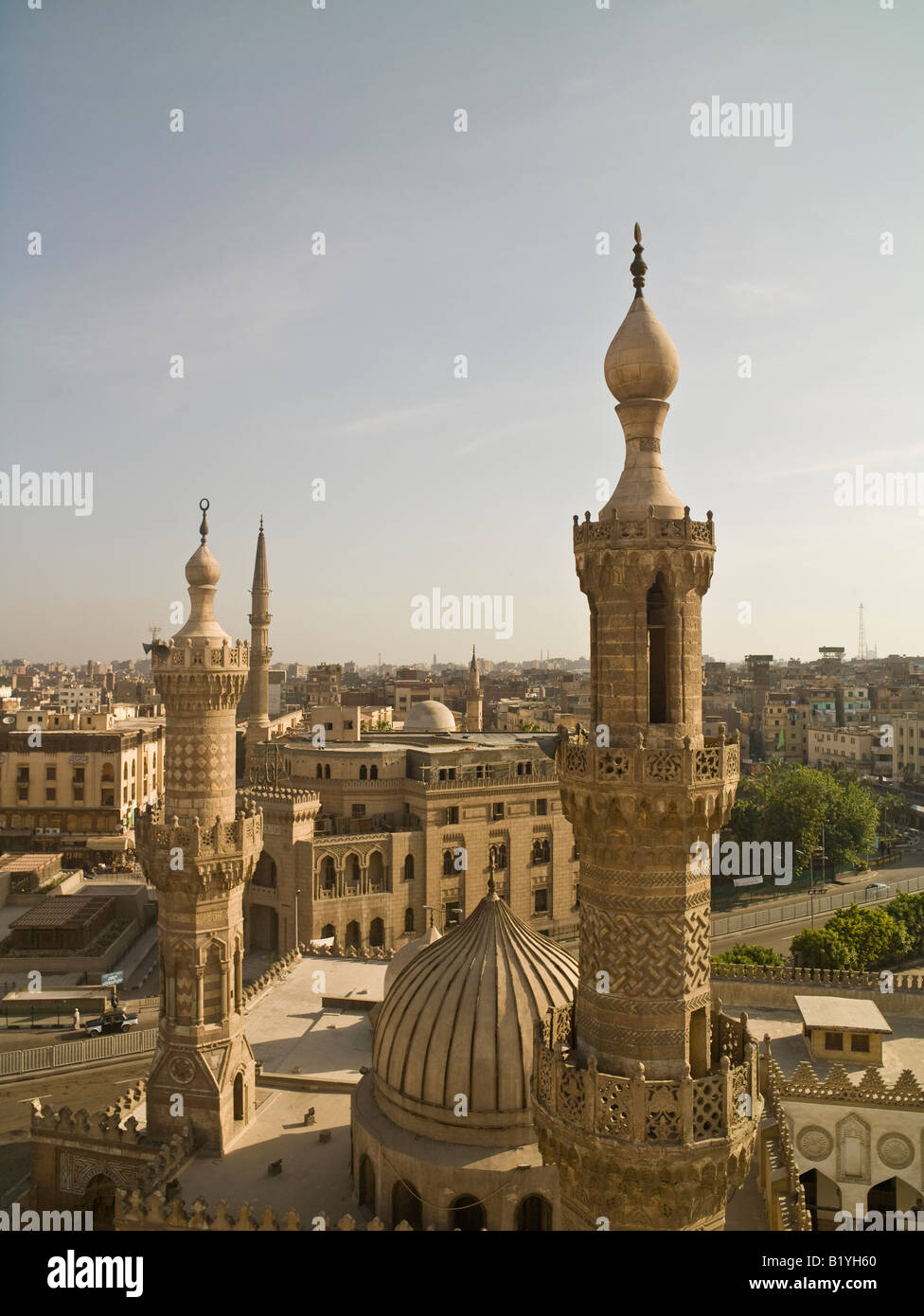 Azhar mosque Banque de photographies et d’images à haute résolution - Alamy