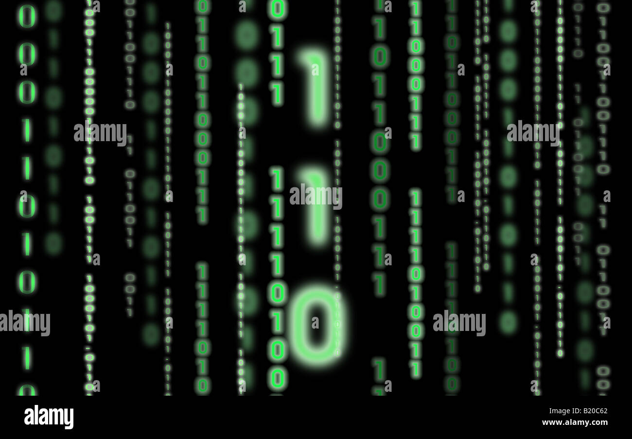 Code binaire Banque de photographies et d’images à haute résolution - Alamy