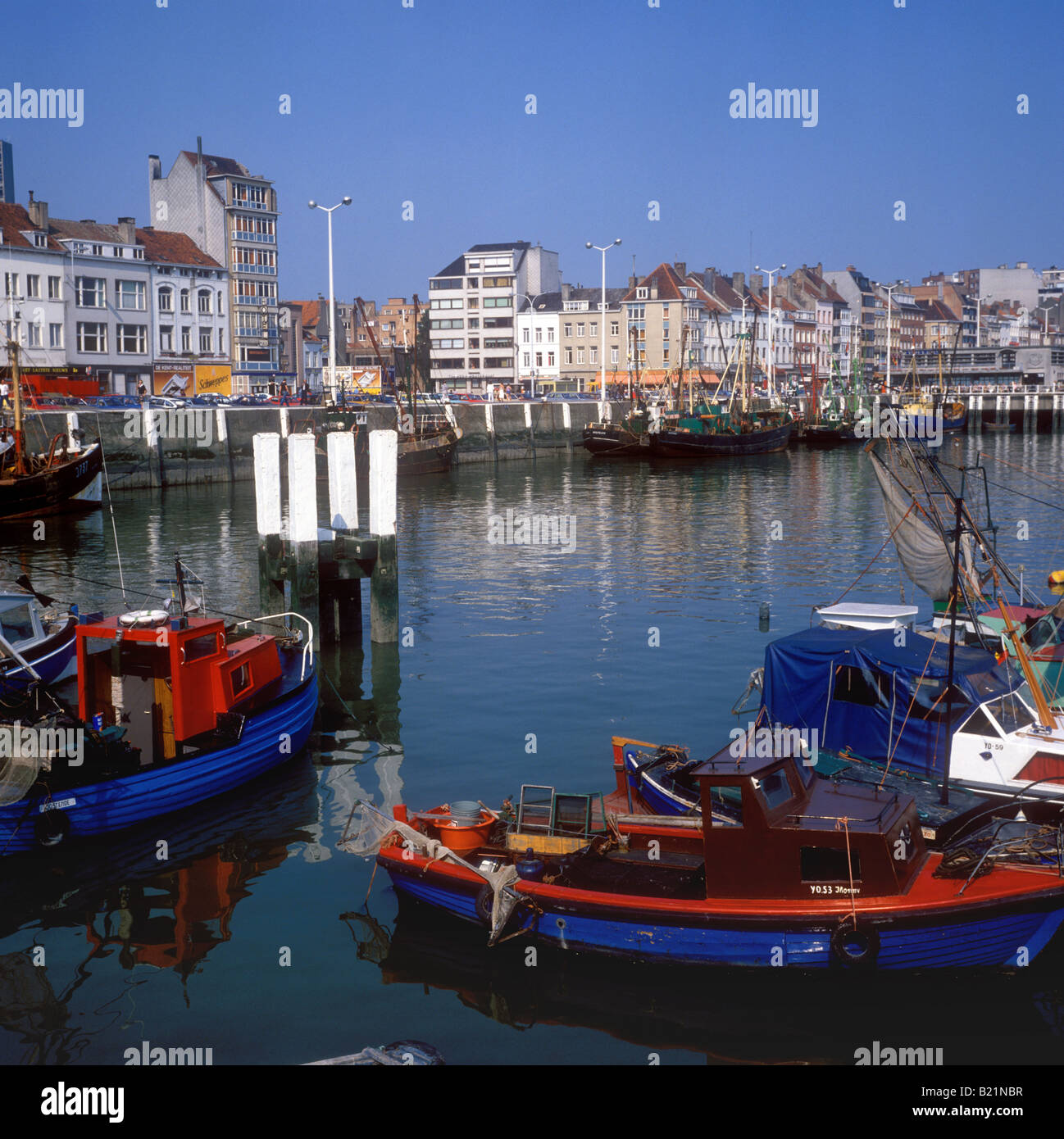 Ostend Harbour Banque d'image et photos - Alamy