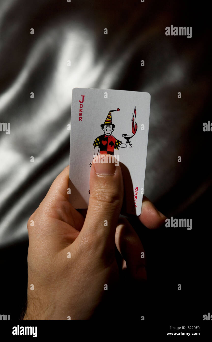 Carte de jeu joker Banque de photographies et d’images à haute ...