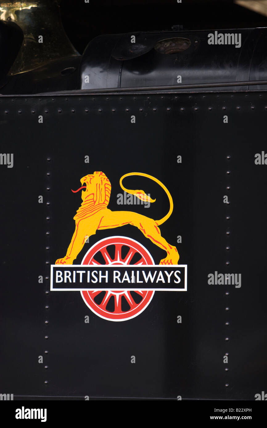 British railways lion wheel logo Banque de photographies et d’images à ...