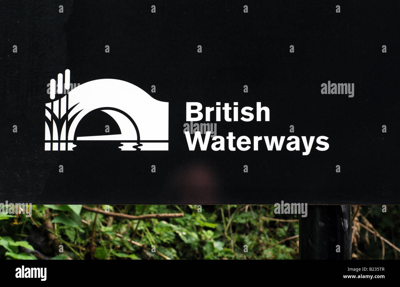 Le nom et le logo de British Waterways Photo Stock - Alamy