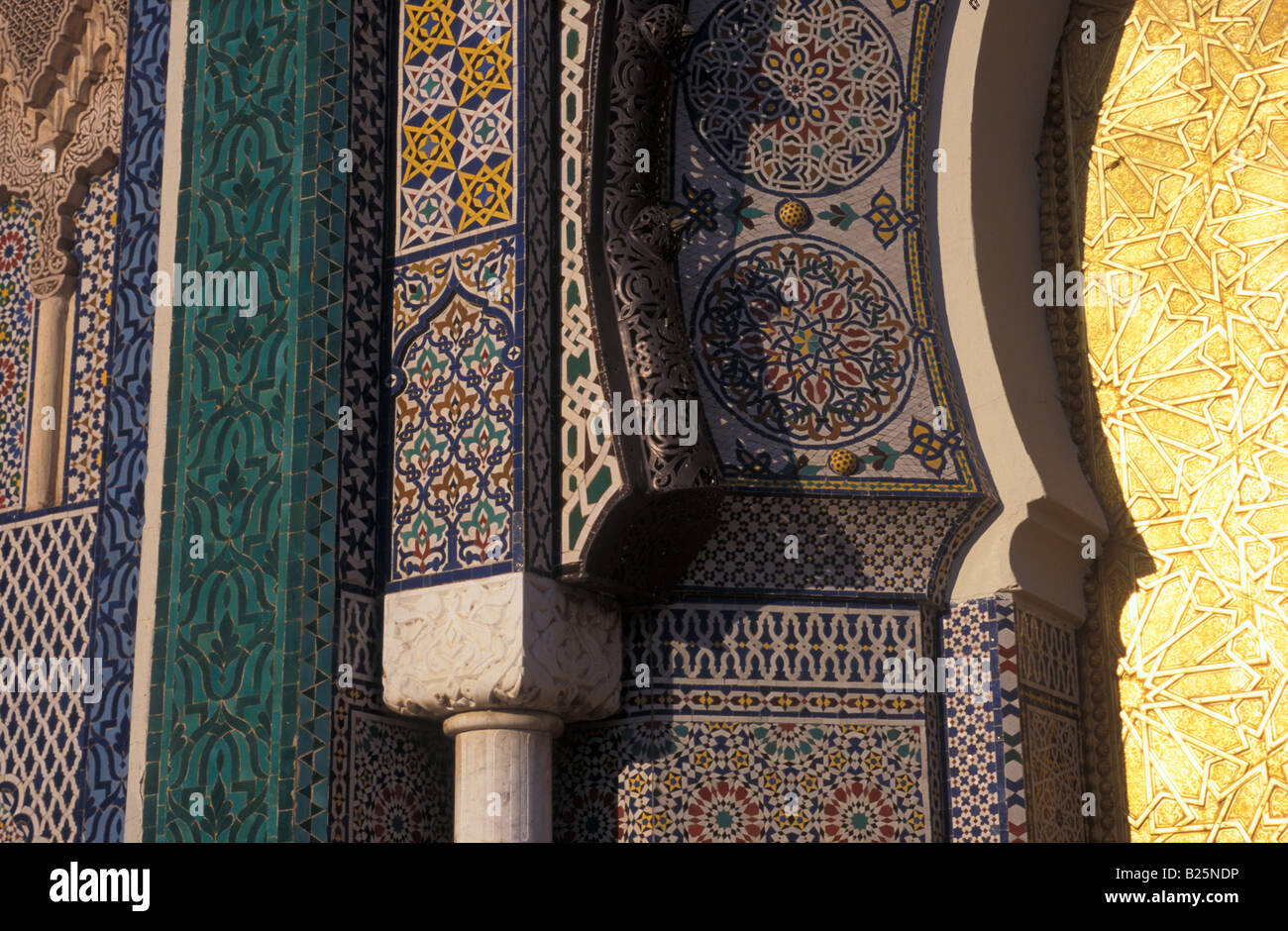 Royal palace in fes Banque de photographies et d’images à haute ...