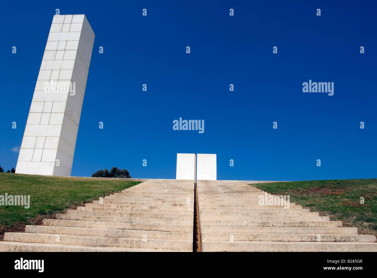 Tel Aviv Israël Wolfson Park Ville blanche statue 1977 1988 une ...